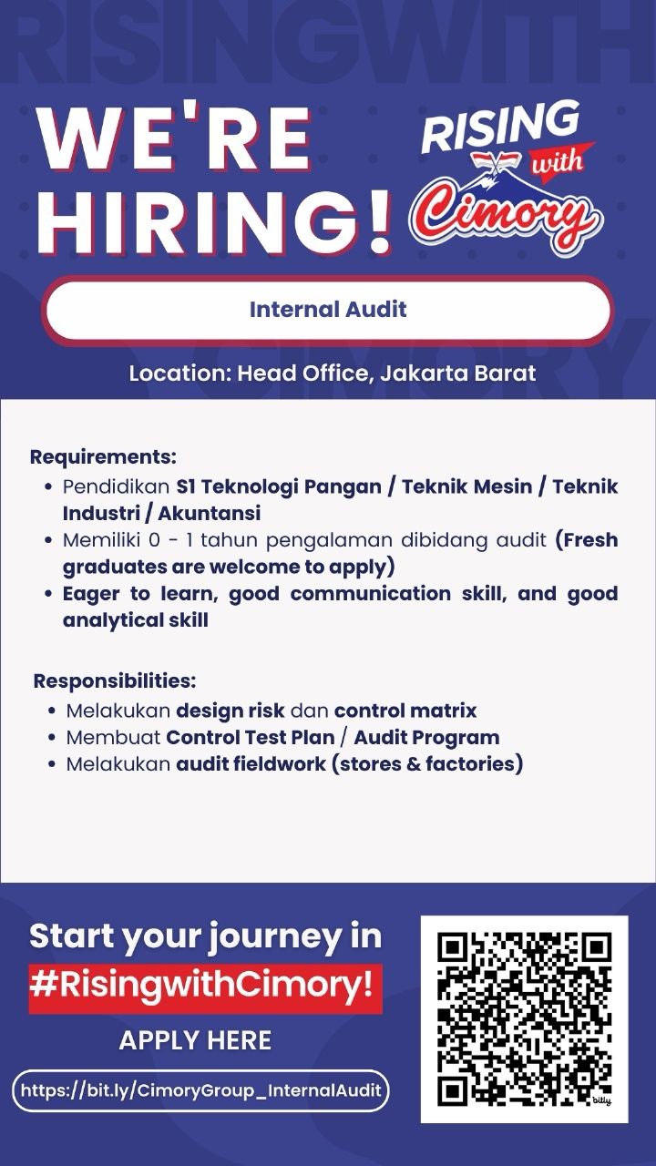 LOWONGAN KERJA CIMORY GROUP