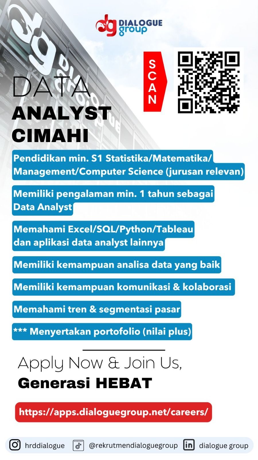 Lowongan Kerja Dialogue Group