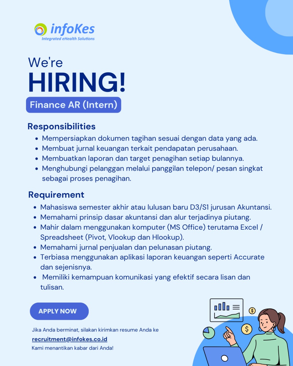 Lowongan Kerja PT. Infokes Indonesia